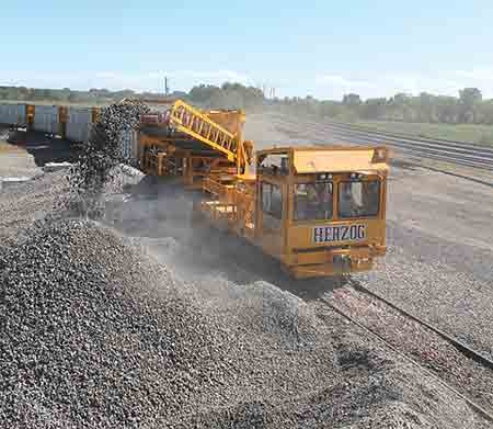 Rail Components Page: Ballast Cars