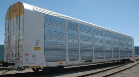 Rail Industry Component: National Steel Car Limited: Bi-Level Auto Rack ...