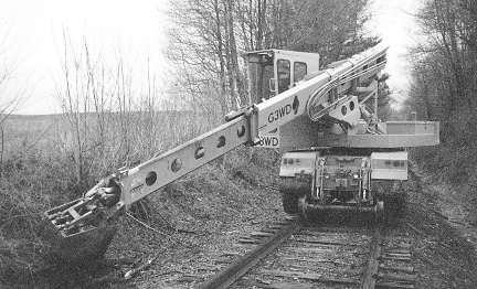 Rail Industry Component: K.W. Reese Inc.: Ditch Cleaning: Railroad ...