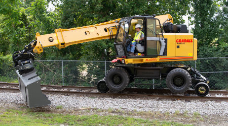 Rail Industry Component: TrackStar by Gradall: TrackStar Railway ...