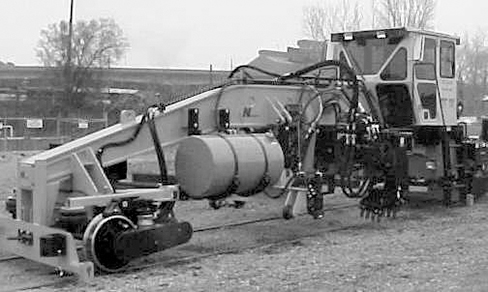 Rail Components Page: Tie Removers/Inserters