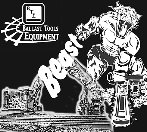 Rail Industry Component: Ballast Tools Equipment: BTE “Beast”: Railroad ...